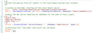Extract All SQL Queries from Reporting Services Reports – DataPerf ...