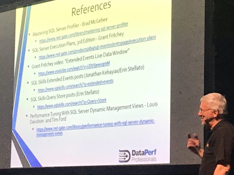 SQL Bits 2019 Manchester, England – DataPerf Professionals